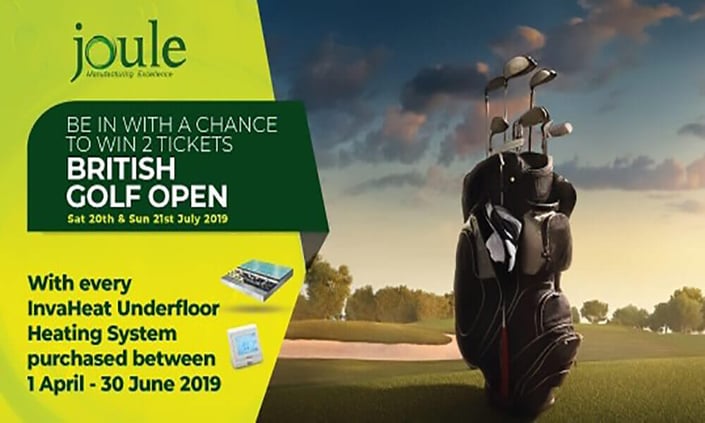 Win Tickets to the British Open with Joule InvaHeat - Joule